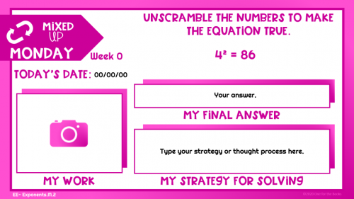 Eight 6th Grade Math Warm-Ups to Try in Your Math Class this Week