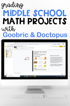 How to make any middle school math project digital - One for the Books